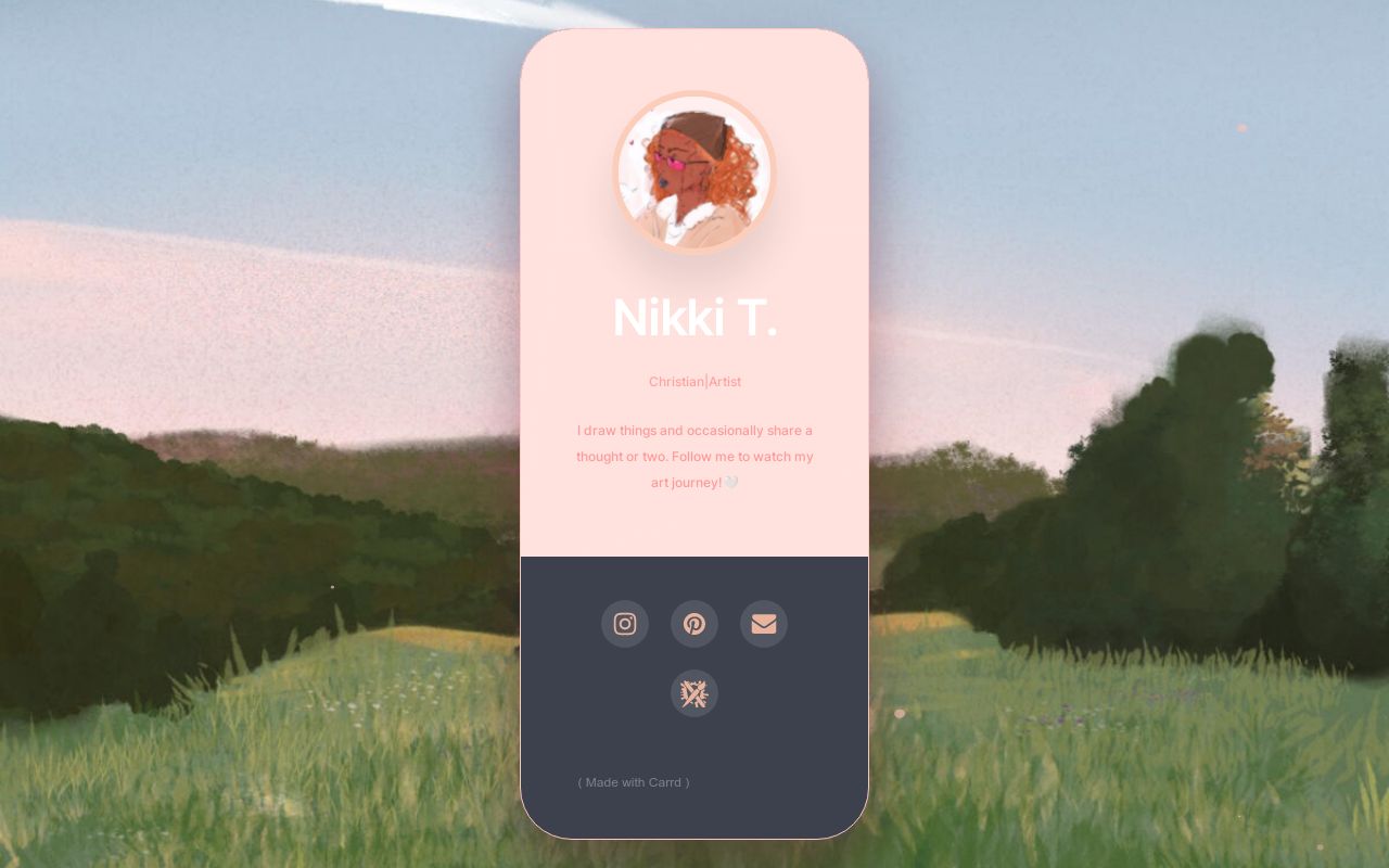 Nikkiartstoo’s carrd
